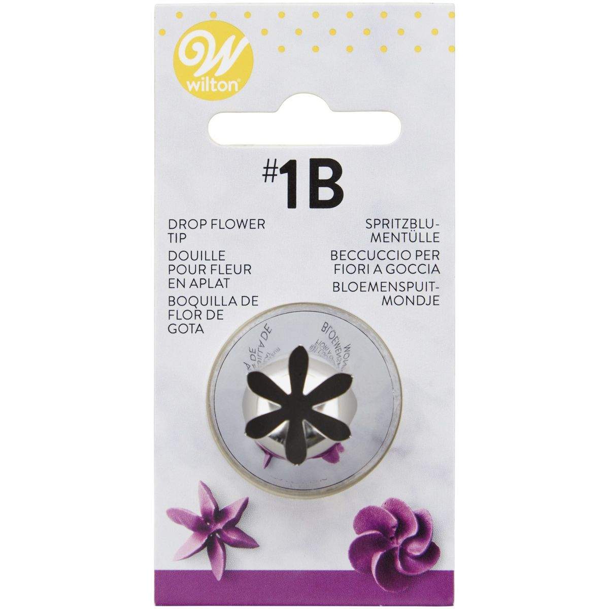 Wilton Decorating Tip Drop Flower #1B - Brotfrei.de