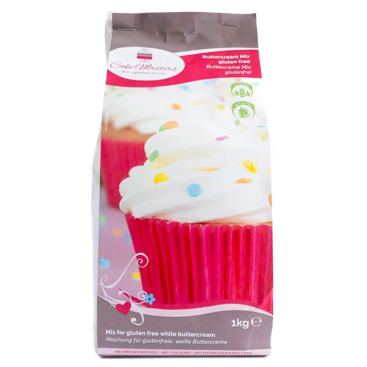 Cake-Masters Buttercreme 1kg online bestellen - Brotfrei.de